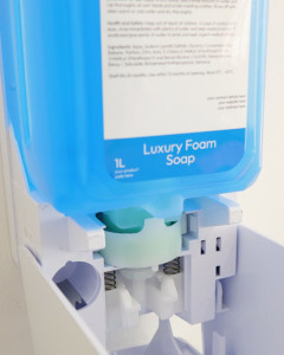 The benefits of cartridge hand soap refill dispensers vs bulk fill
